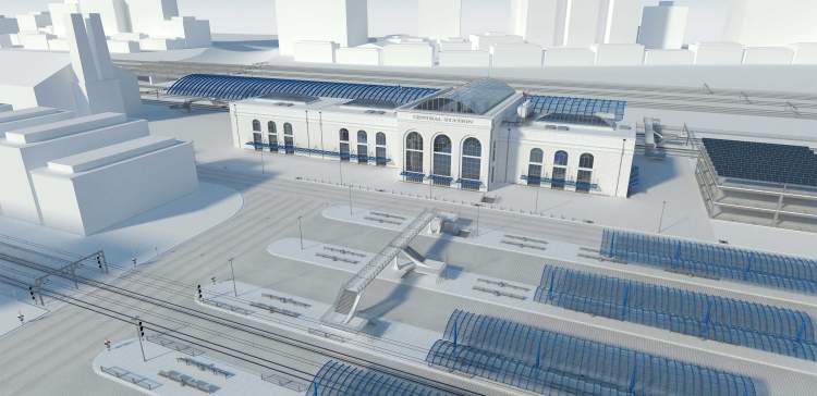 Galvanized Railroad & Transit Infrastructure